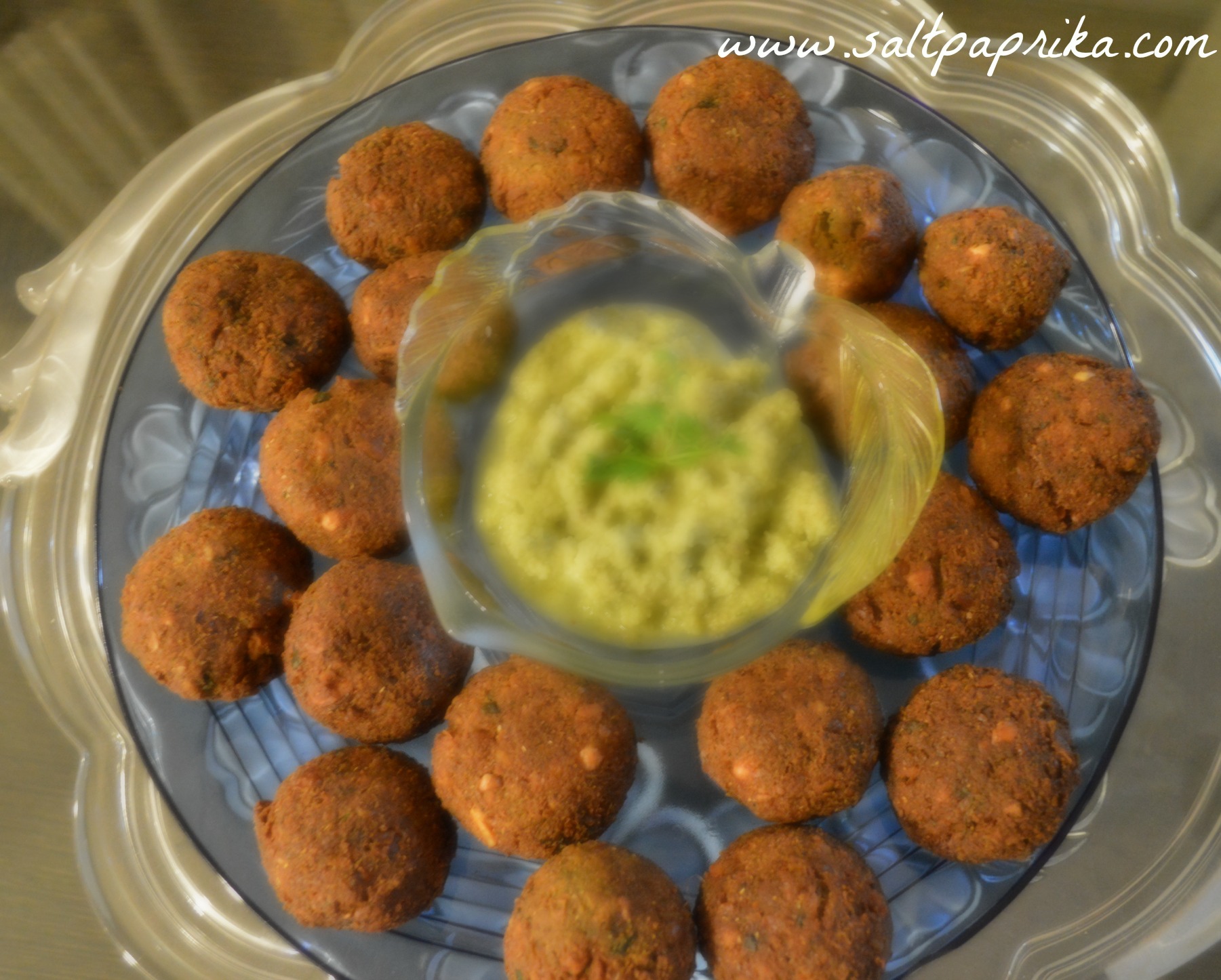 Making Falafel…
